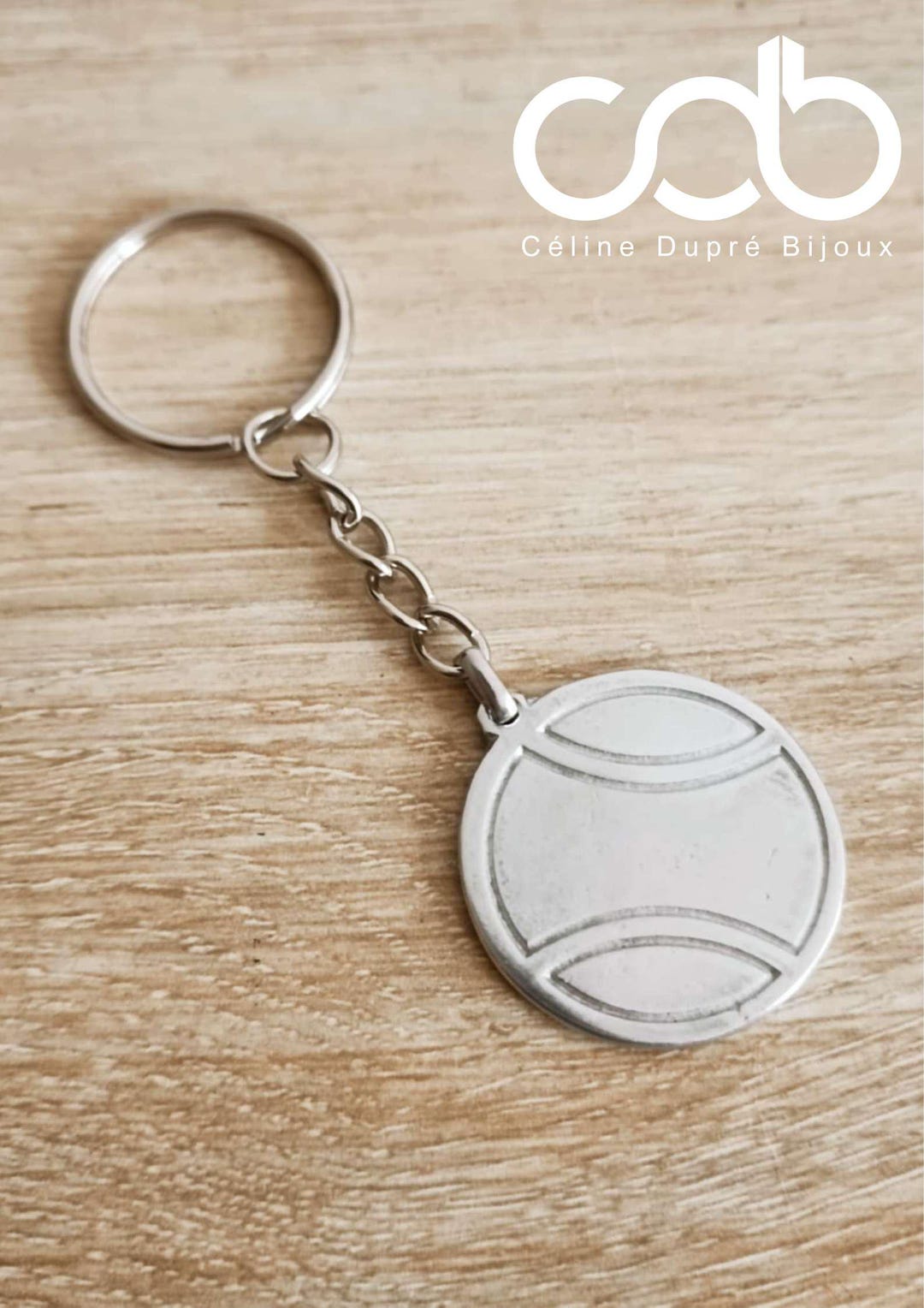 Tinplate Key Ring - Tennis Ball - ø30mm - Etsy