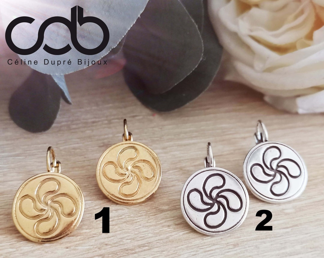 Lauburu / Basque Cross Earrings Different Models and Finish to Choose ...