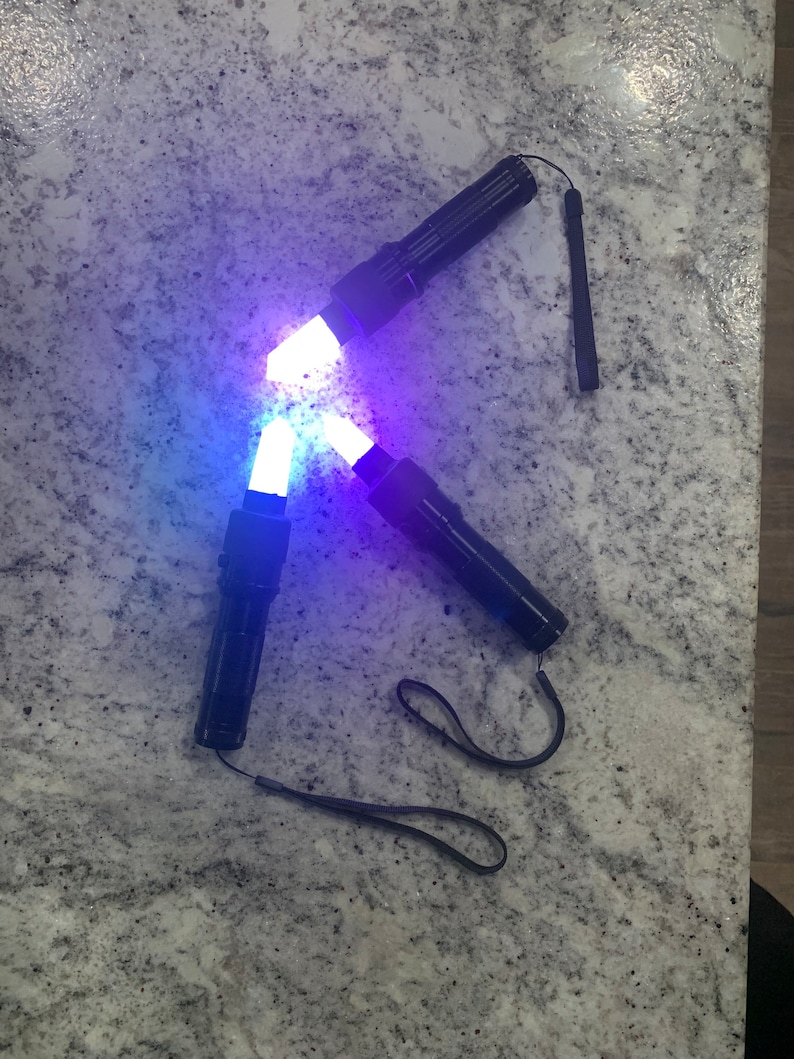 3x Portable Color Light Therapy Wand Flashlight - Etsy