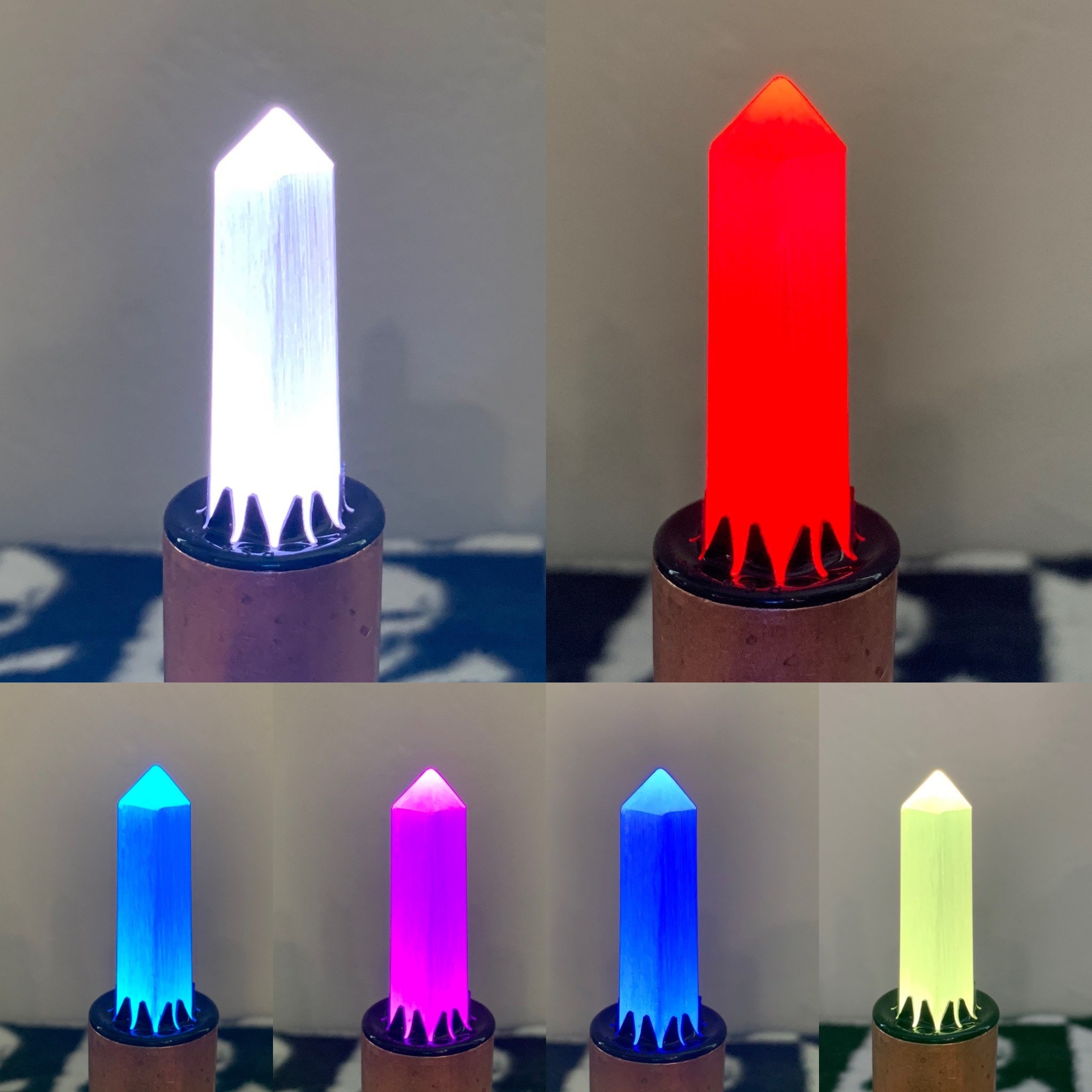 Copper Therapy Lights. the Entire Shop. Crystal Light Bed - 3 Wands - Etsy