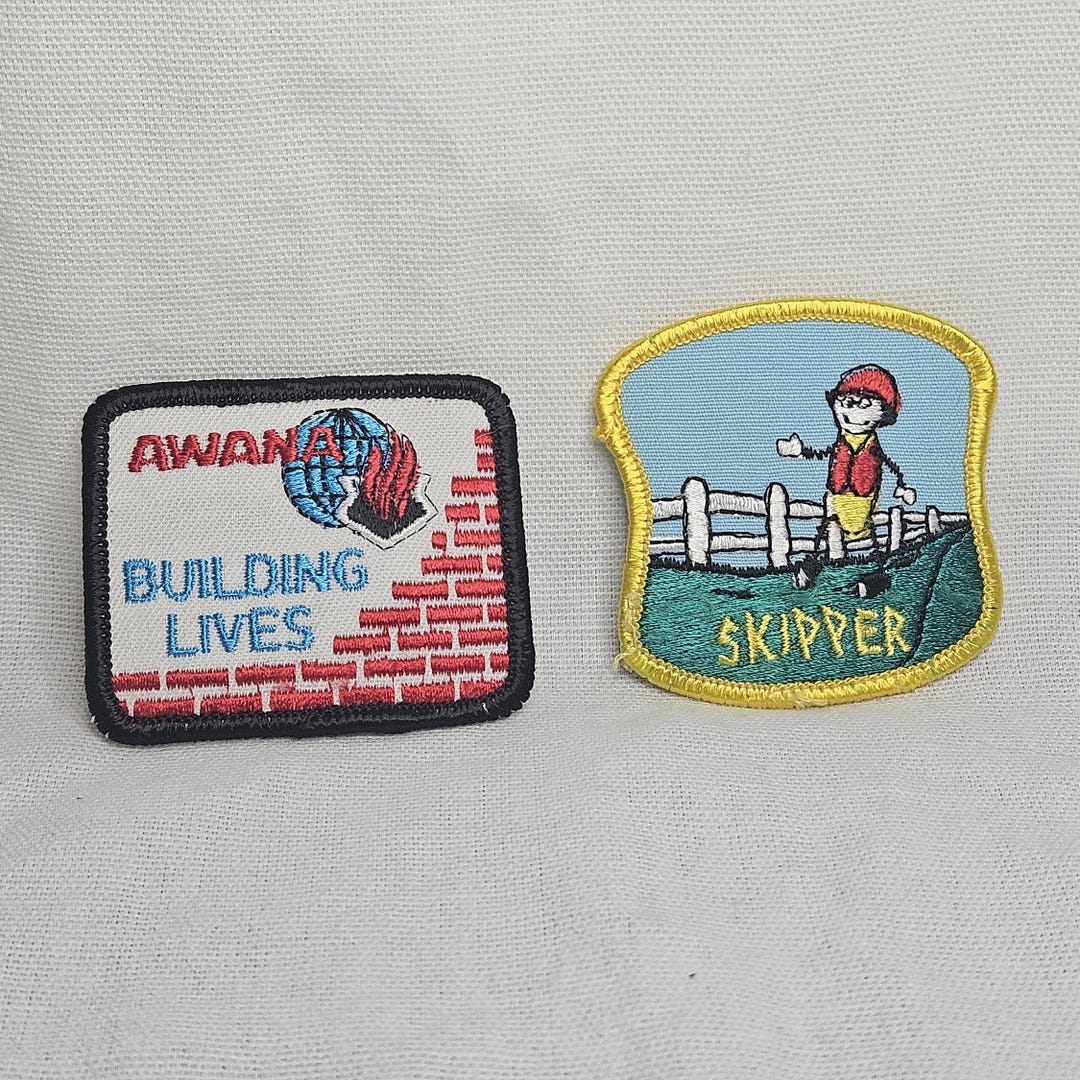 Set of 2 Vintage AWANA Patches - Etsy