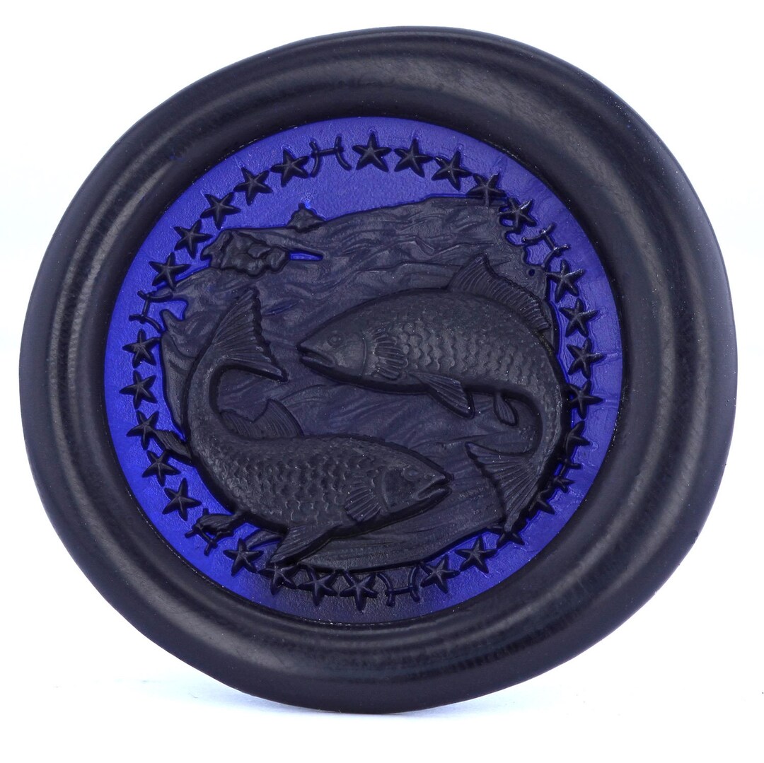 Zodiac peel and Stick Wax Seal Pisces - Etsy