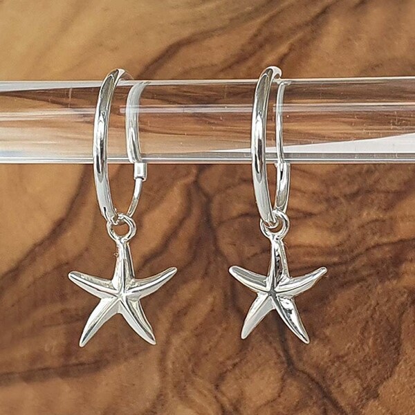 Starfish Earrings - Etsy