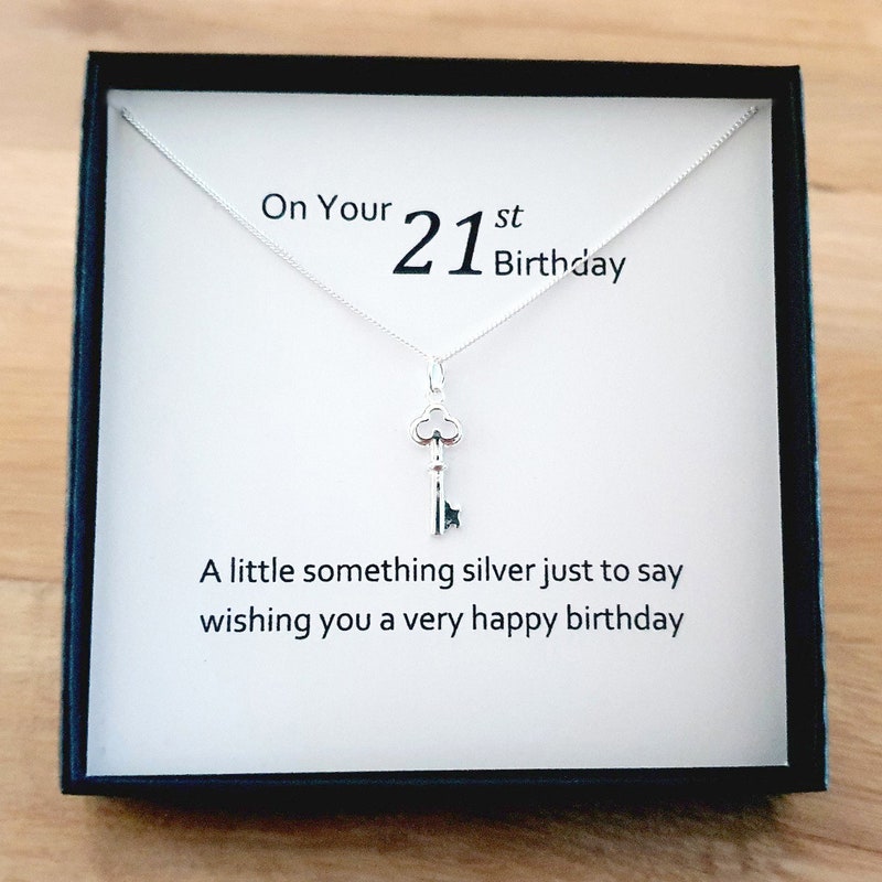 21st Birthday Key - Etsy