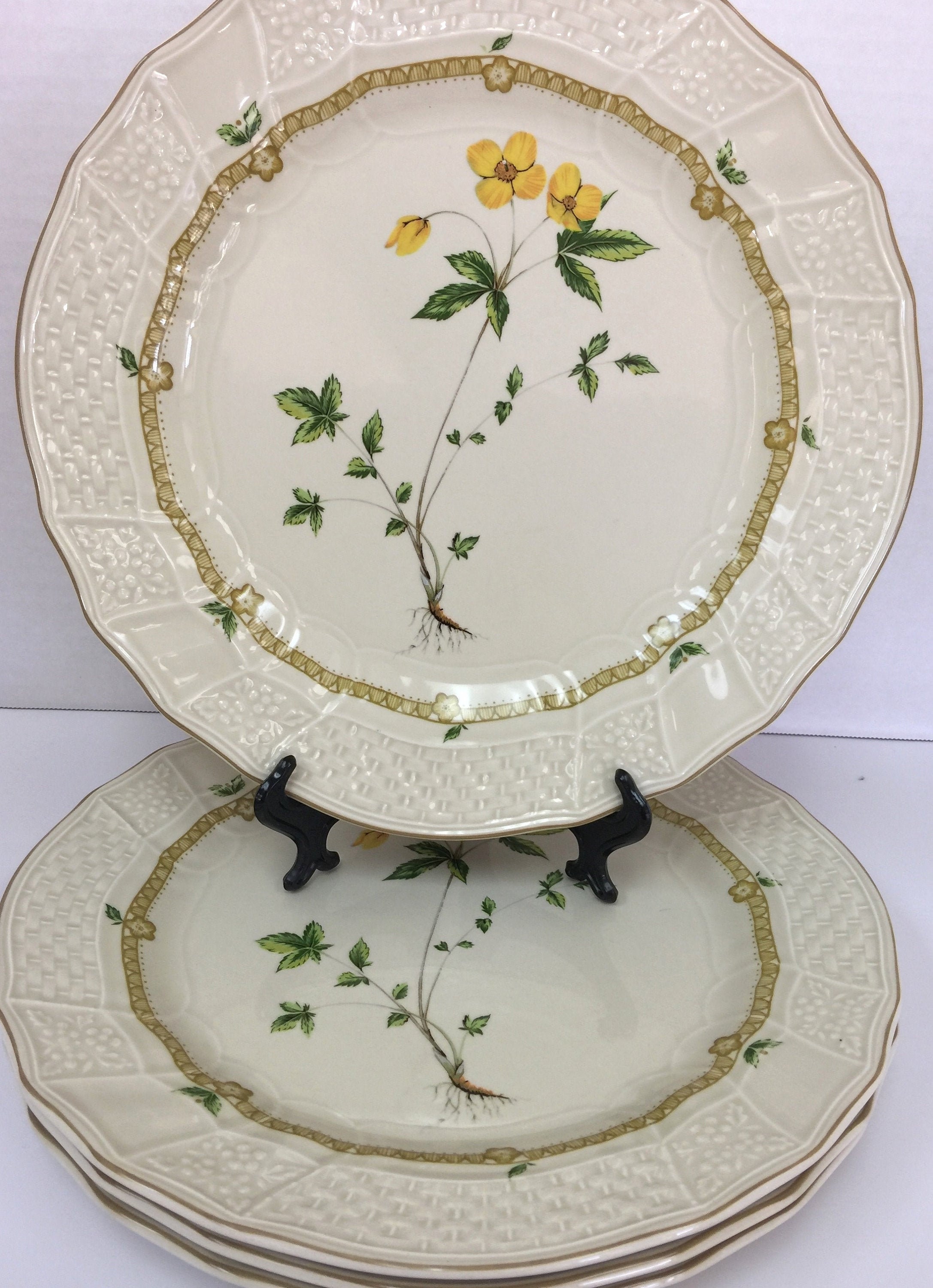 Mikasa Ivory "royalty" (4) DINNER PLATES - Etsy