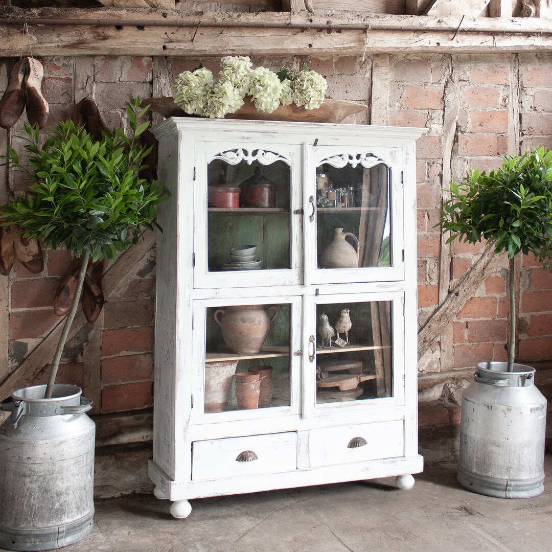 Indian Display Cabinet With Birds - Etsy