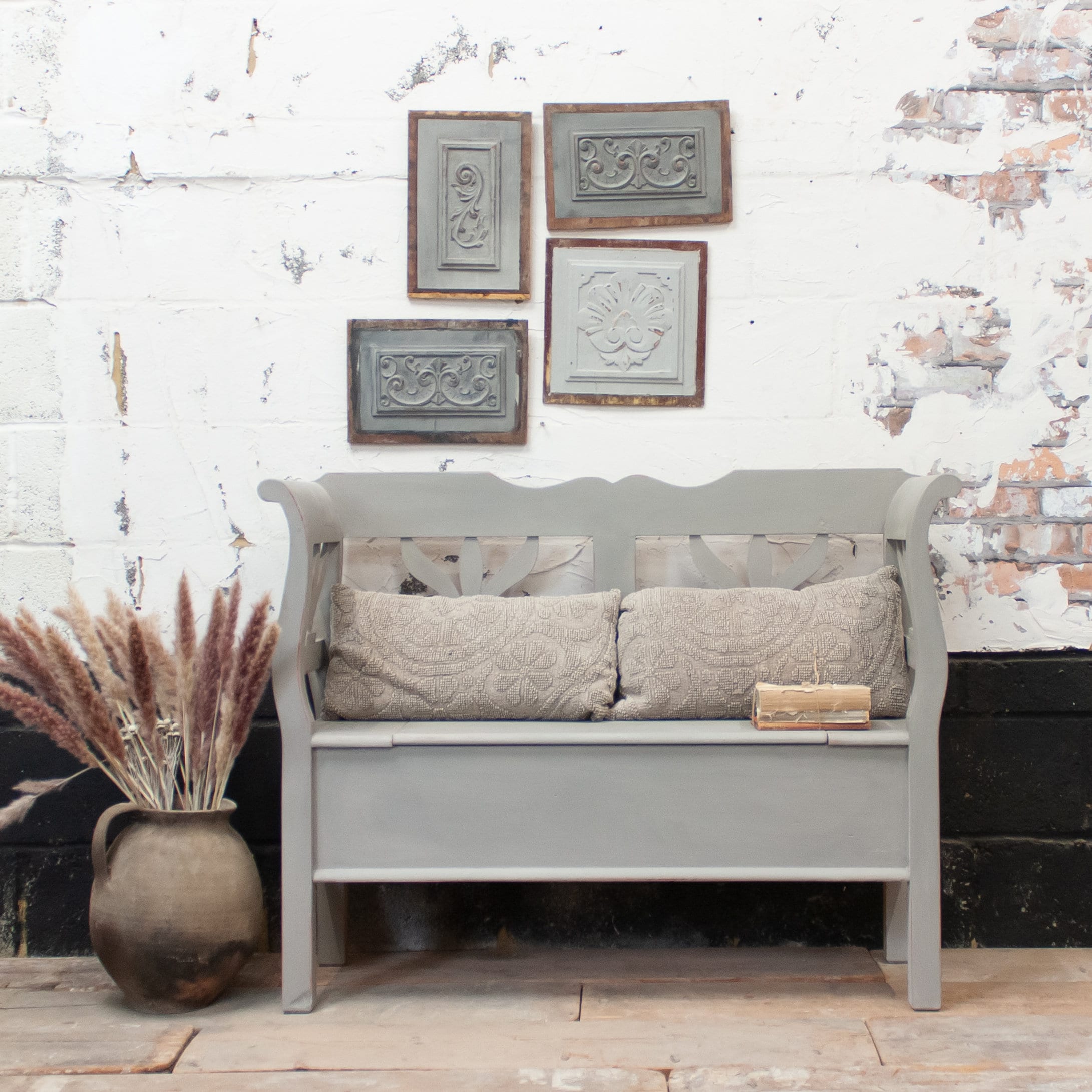 Hungarian Small Storage Settle Etsy