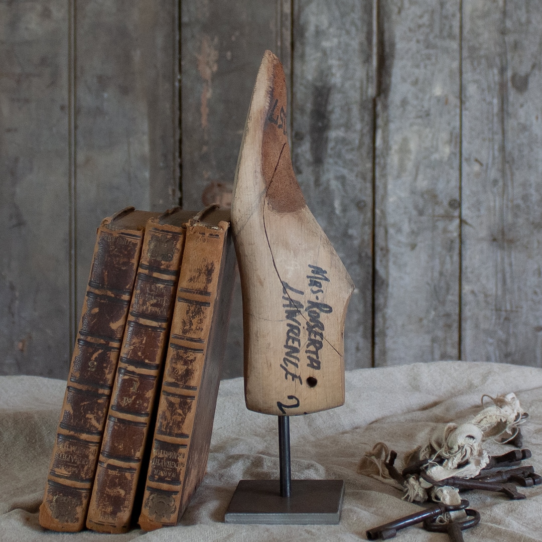 Vintage Wooden Shoe Bookends - Etsy UK