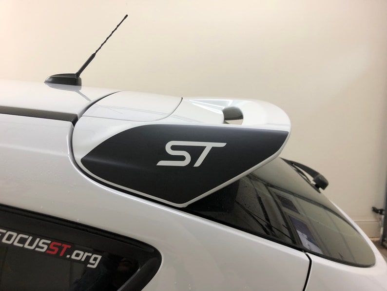 Ford Focus ST Wing Decals Vinyl Overlays Customizable - Etsy