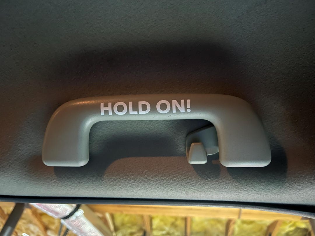 Grab Bar Car Handle Vinyl Decal - Etsy