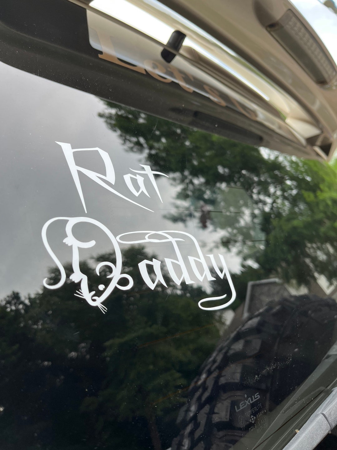 Rat Daddy Vinyl Decal Etsy