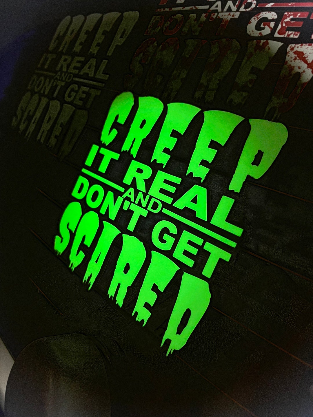Creep It Real and Dont Get Scared Vinyl Decal A Paranormal Chicks Decal ...