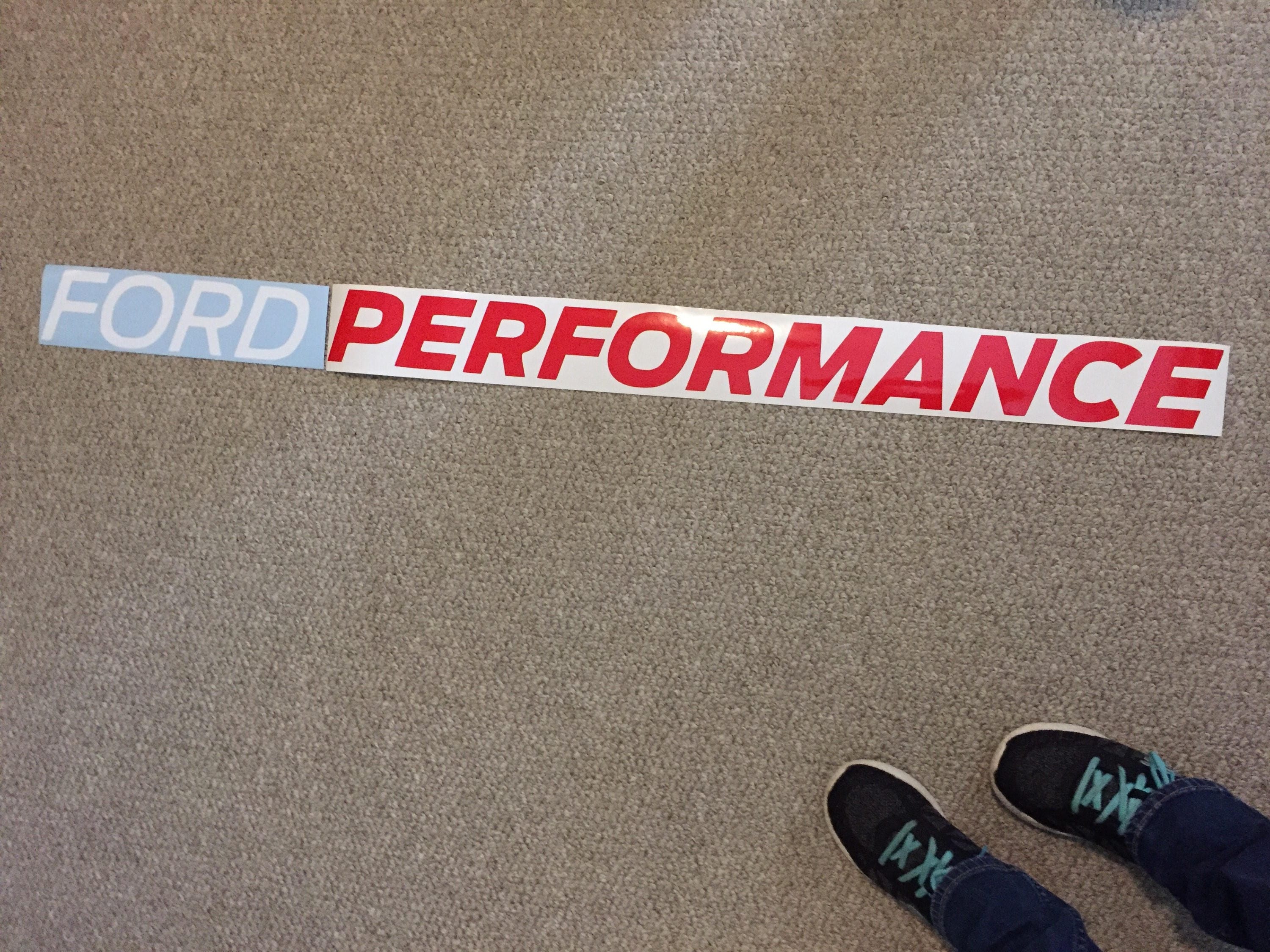 Ford Performance Banner Words Only - Etsy