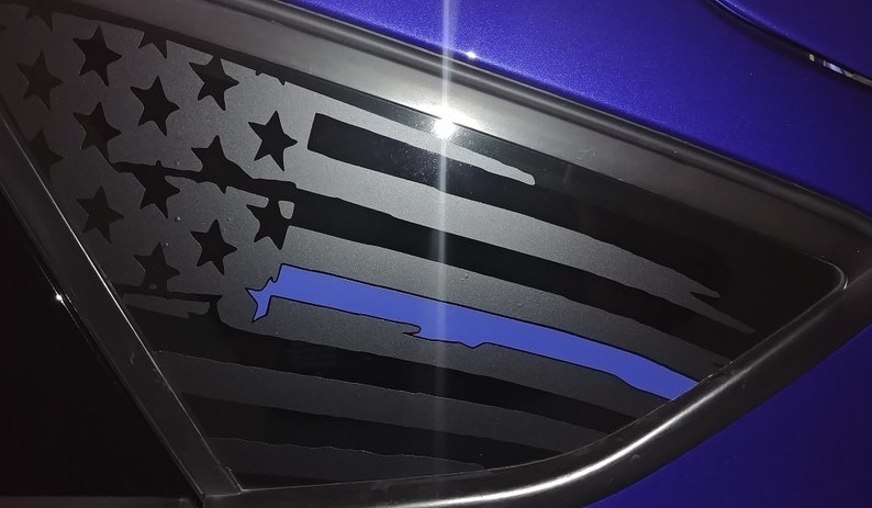 Ford Focus Hatchback Tattered Canada Flag Rear Window Decal | Etsy