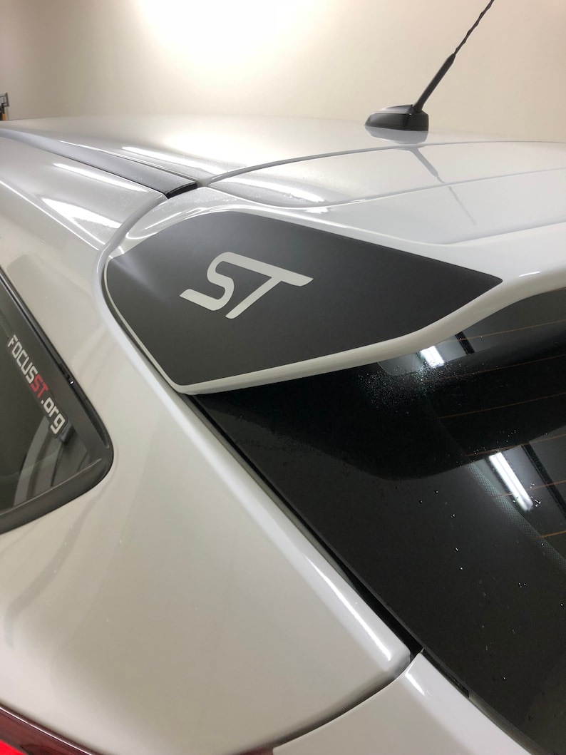 Ford Focus ST Wing Decals - Vinyl Overlays - Customizable - Etsy
