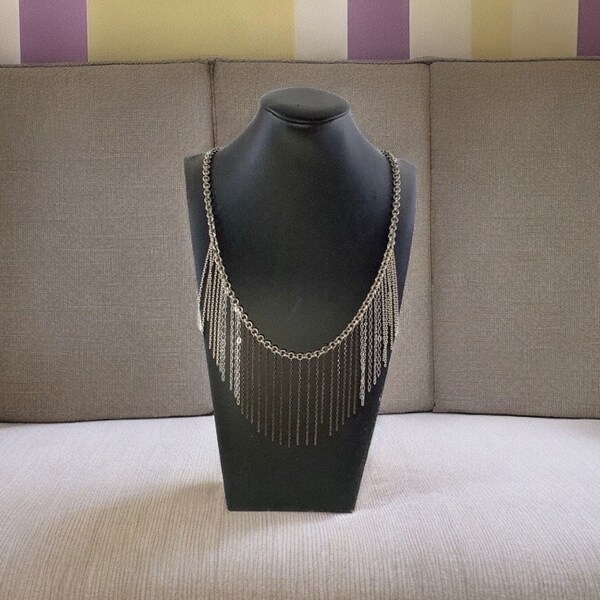 Fringe Necklace - Etsy