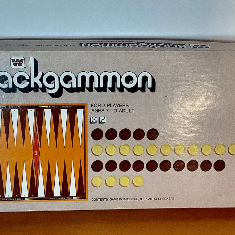 Vintage Backgammon - Etsy