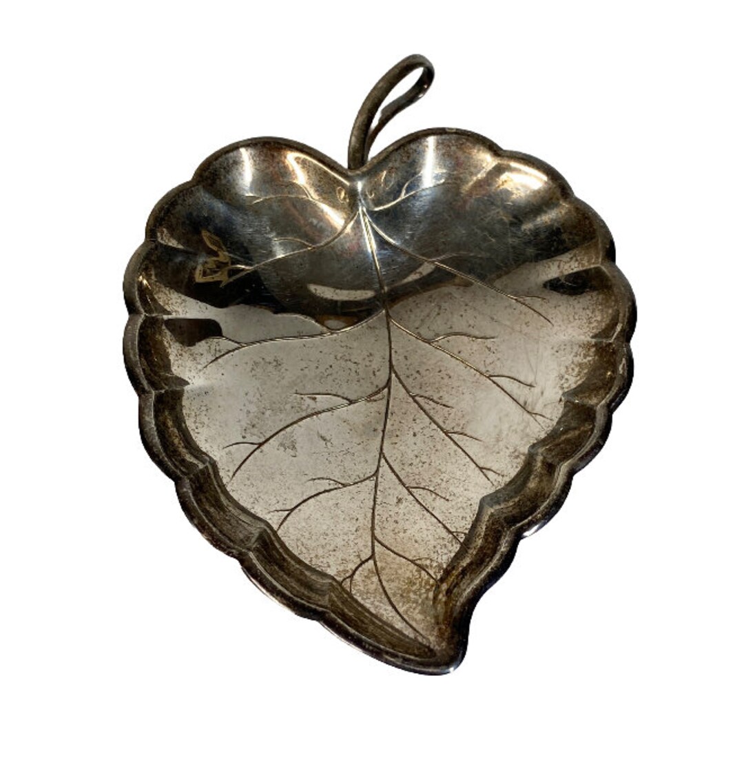 Vintage Quist Silver Plate Leaf Candy Dish 1970’s West Germany - Etsy
