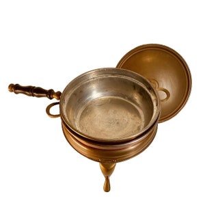 Vintage Middle Eastern Tin Lined Copper Cook Ware Shafing Dish Makers ...