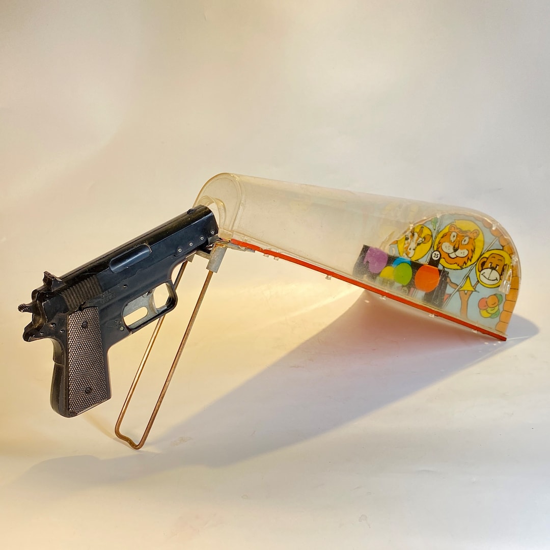 Vintage Marx Jungle Carnival Target Range Game 1971 USA missing Back ...