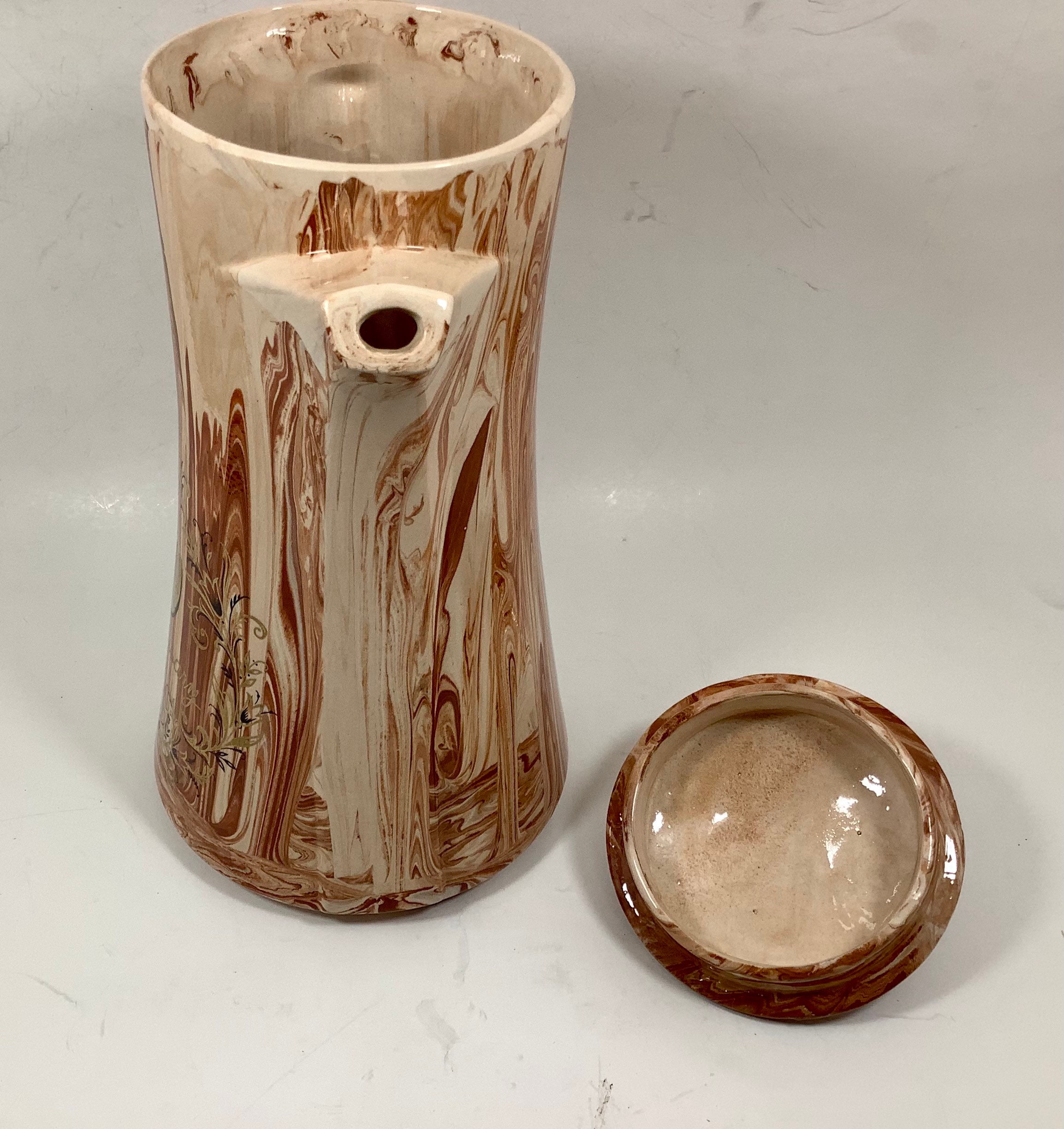 Alaskan Native Clay Pottery Coffee Carafe for 50th Anniversary - Etsy