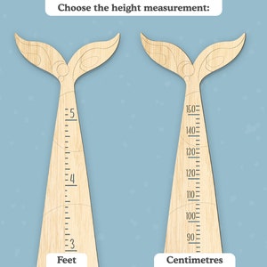 Anchor Height Chart Custom Growth Chart Nautical Nursery Under the Sea ...