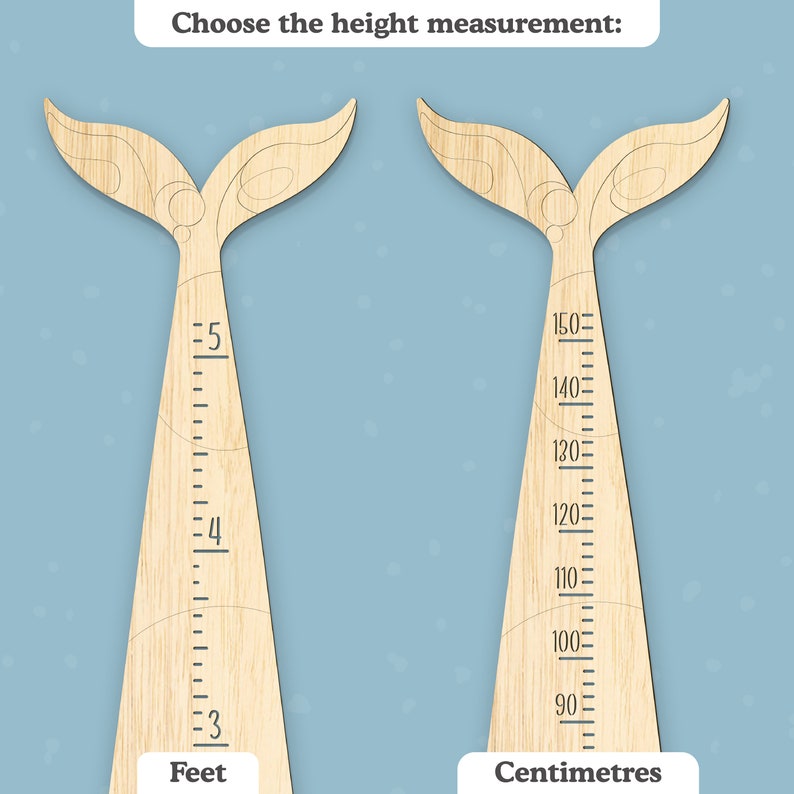 Anchor Height Chart Custom Growth Chart Nautical Nursery Under the Sea ...