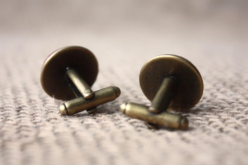 Tie Clip and Cuff Links Cufflinks for Groom Personalized - Etsy