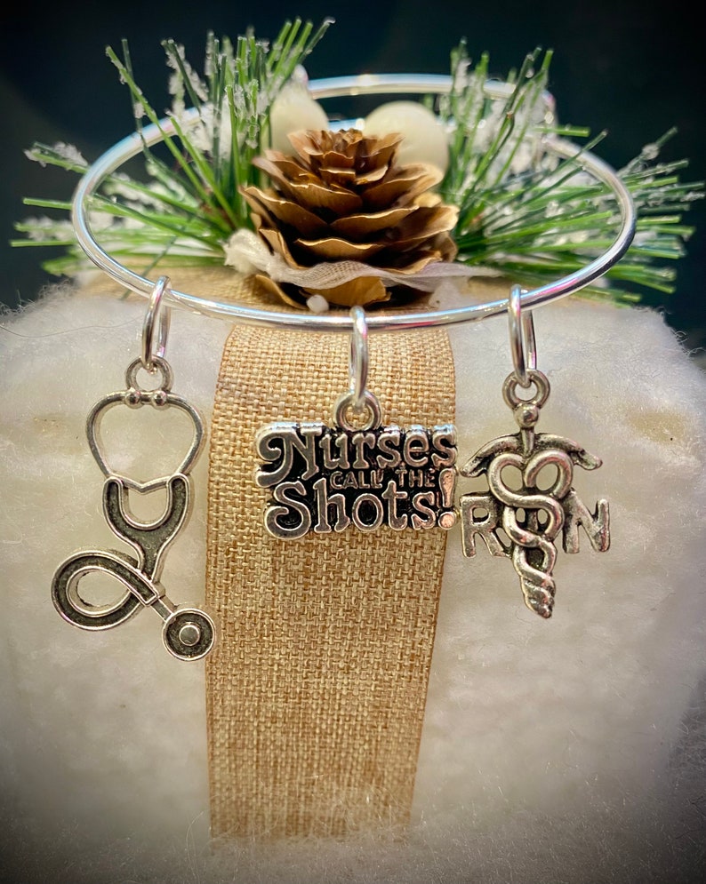 Nurse Nurses Healthcare Medical Charm Bracelet - Etsy