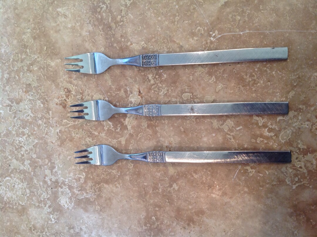 Set of 3 Three Pronged Forks, Ships From Canada - Etsy