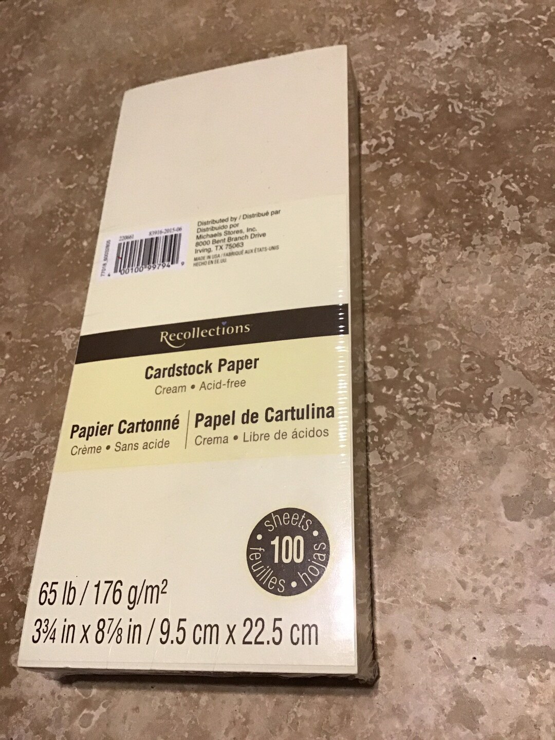 Creme Cardstock, New in Package, Ships From Canada - Etsy