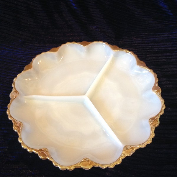 3 Section Dish - Etsy