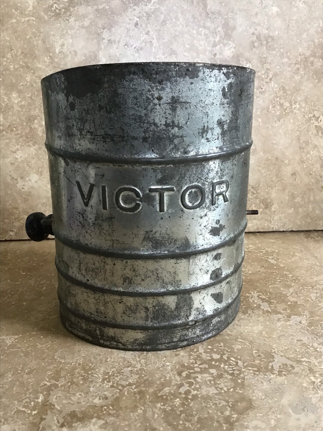 Flour Sifter, Vintage, Tin, Ships From Canada - Etsy