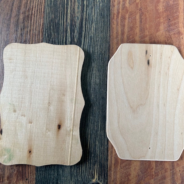Unfinished Wood Plaques - Etsy