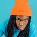 Neon Cheeky Beanie - Etsy