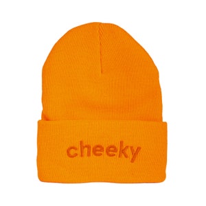 Neon Cheeky Beanie - Etsy
