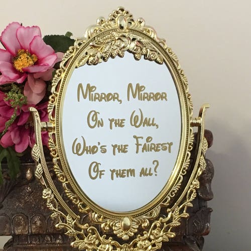 Mirror Mirror on the Wall Who's the Fairest of Them - Etsy