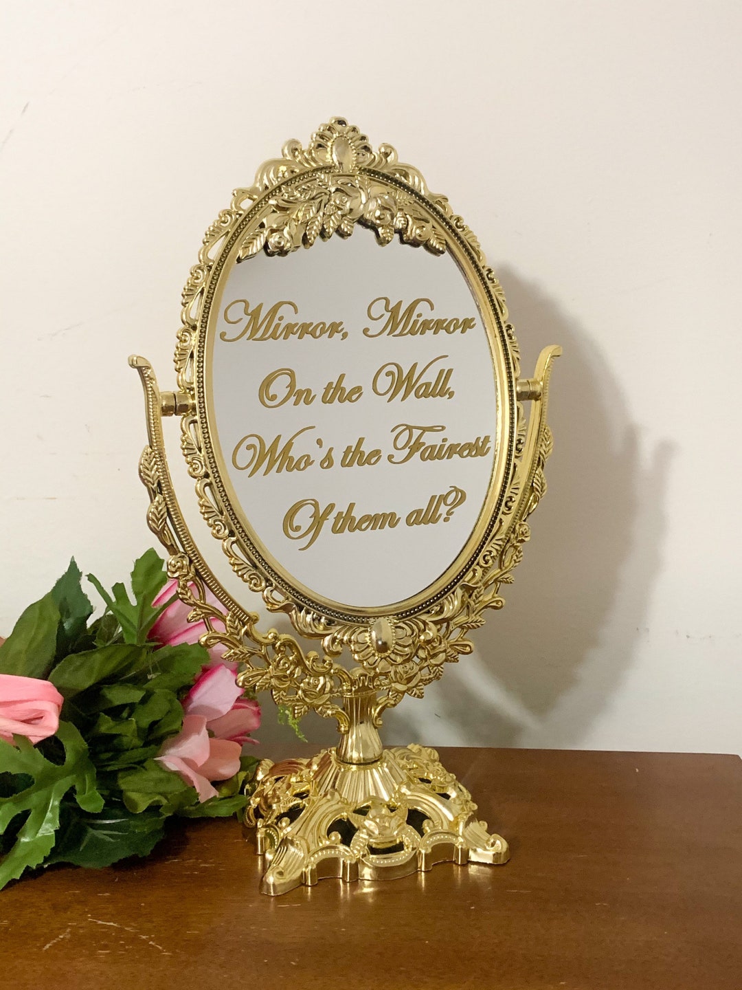 Mirror Mirror on the Wall Who's the Fairest of Them All Mirror Sign ...