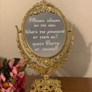 Mirror Mirror on the Wall Who's the Youngest of Them All Personalized ...