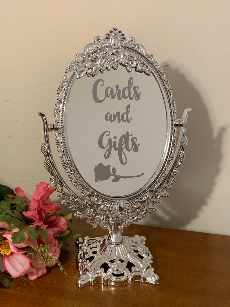 Cards and Gifts/wedding Mirror Sign/fairytale Wedding/beauty - Etsy