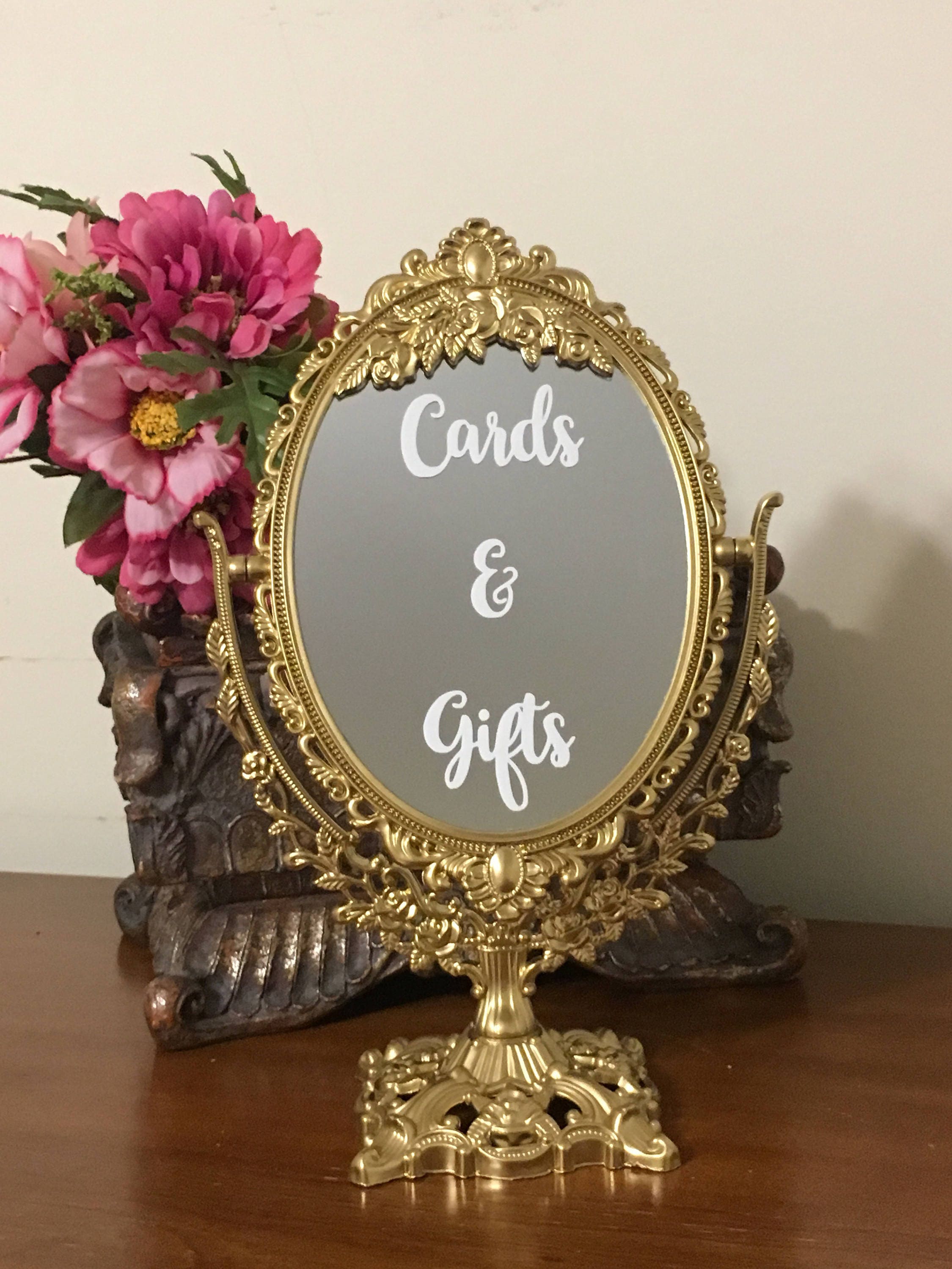Cards and Gifts/wedding Mirror Sign/fairytale Wedding/beauty - Etsy