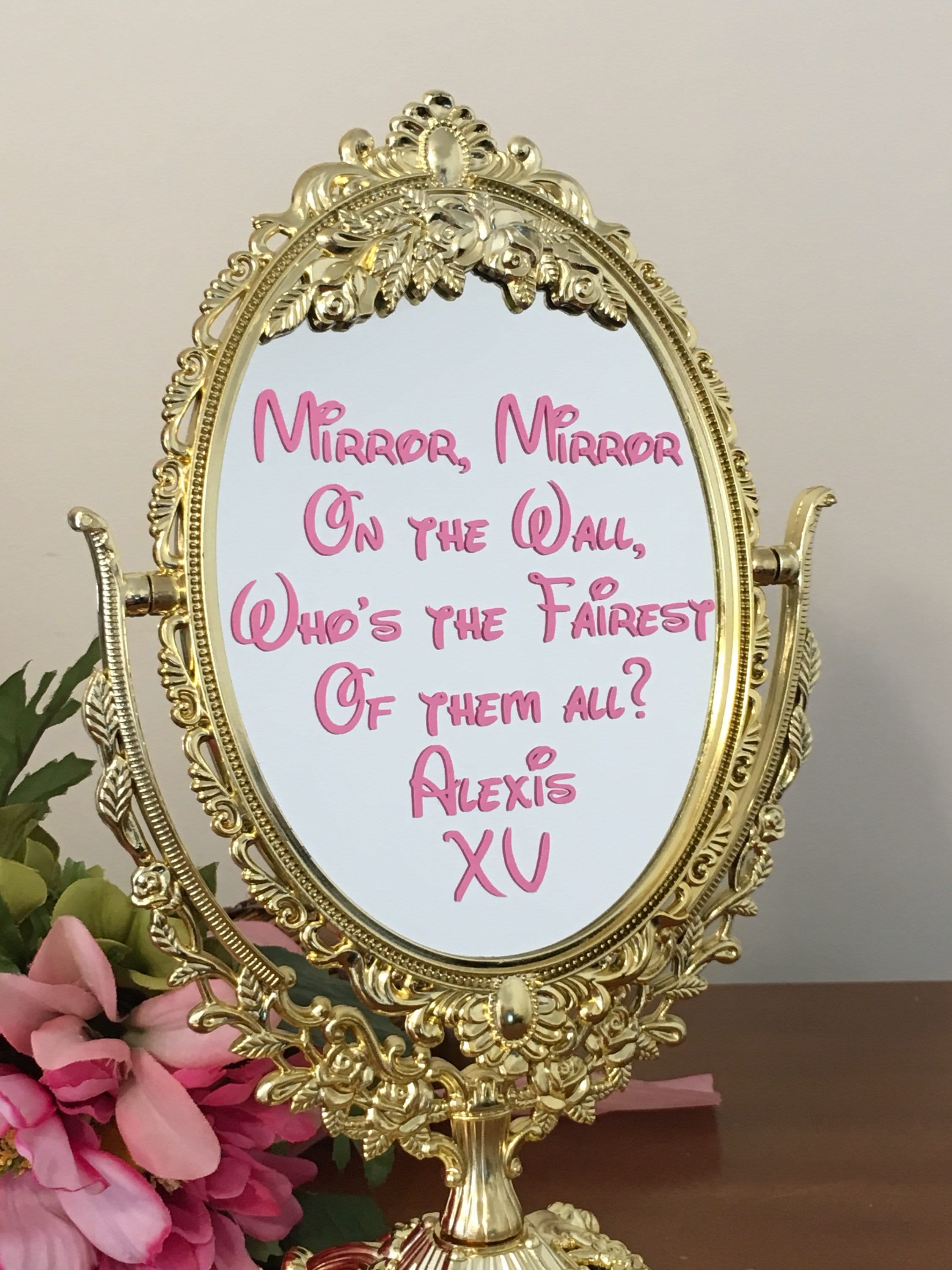 Mirror Mirror On The Wall Whos The Fairest Of Them All Etsy