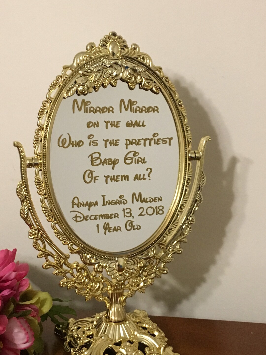 Mirror Mirror on the Wall Fairytale Mirror Sign/fairytale Mirror Sign ...