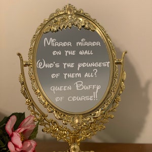Mirror Mirror on the Wall Who's the Youngest of Them All Personalized ...
