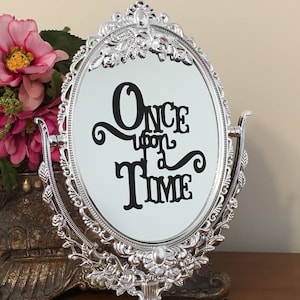 Once Upon a Time/fairytale Mirror Sign/once Upon a Time/mirror Sign ...