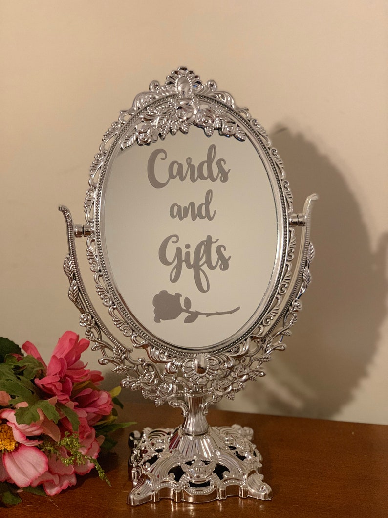Cards and Gifts/wedding Mirror Sign/fairytale Wedding/beauty - Etsy