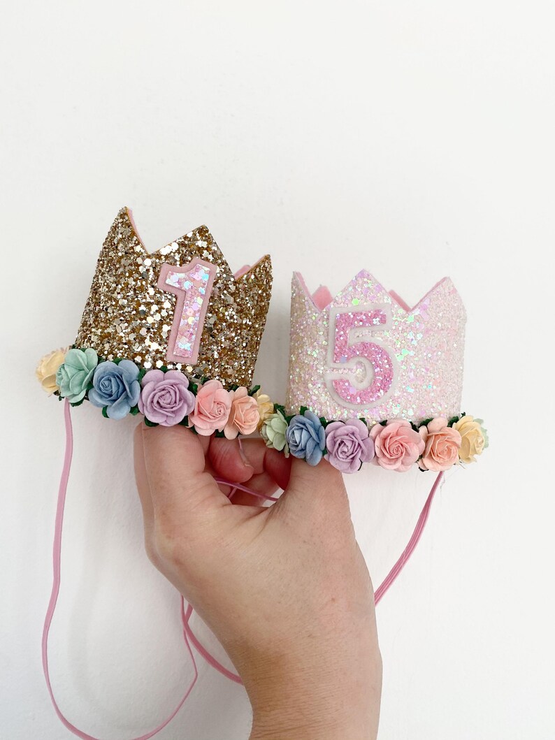 Birthday Crown | First Birthday | Cake Smash | Photography Prop | Big ...