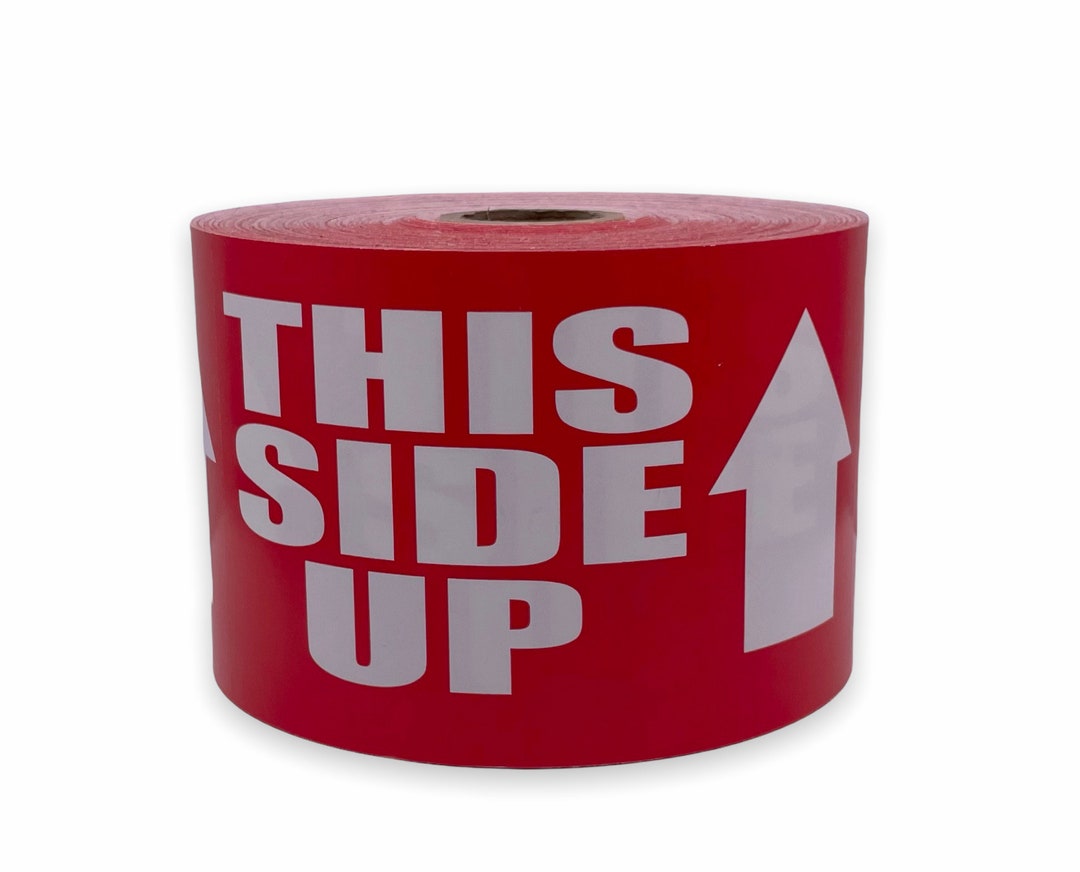 This Side up Arrow Labels | 3"x5" Shipping Stickers | Adhesive | 6 ...