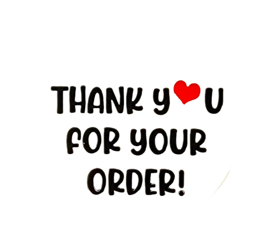 Thank You for Your Order Labels | 2 Thank You for Your Order Labels | 2