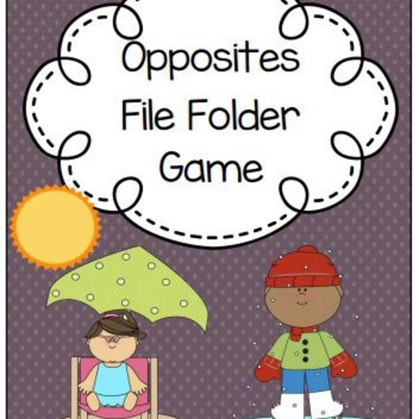 File Folder Game - Etsy
